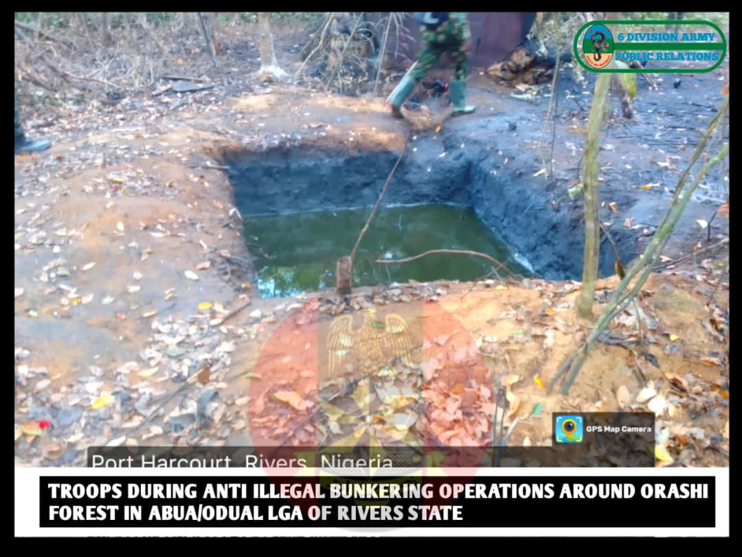 Troops nab 19 oil thieves, dismantle 22 illegal bunkering sites in ...