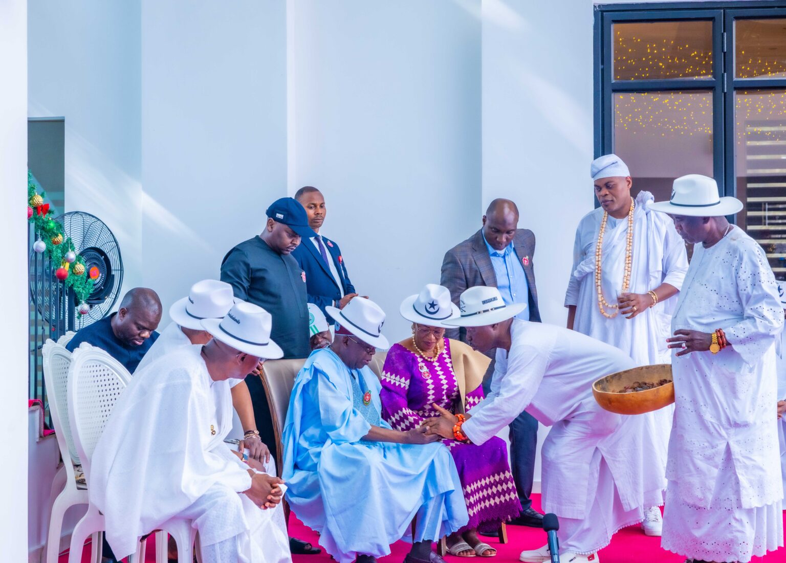 No violence, no alcohol - What Tinubu told leaders of Eyo festival - P ...