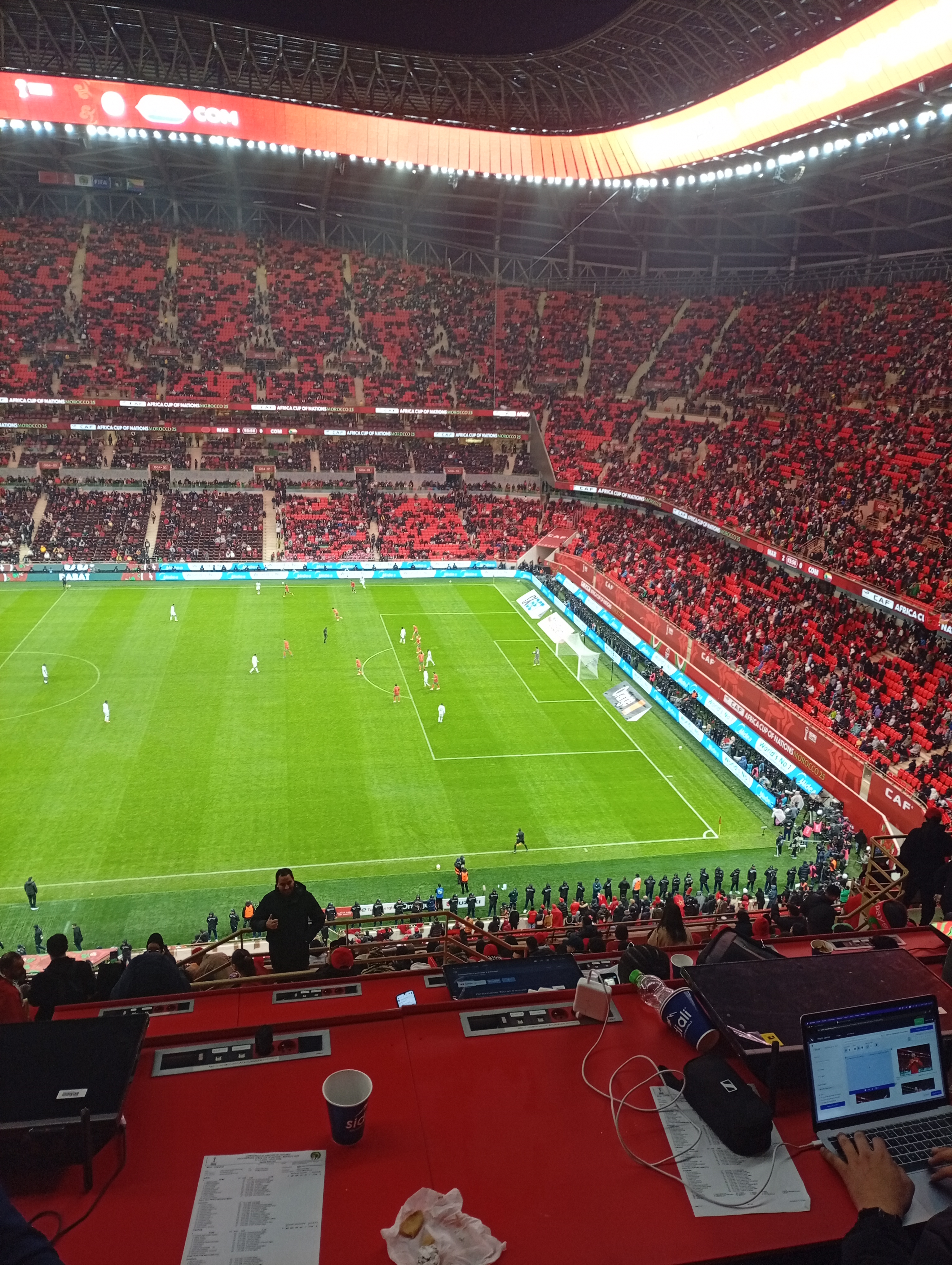 AFCON 2025:Host Morocco defeat Comoros to go top of group A - P.M. News