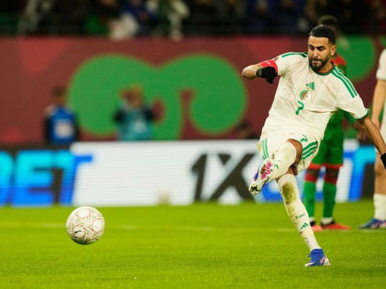 Mahrez's penalty fires Algeria into AFCON knockout round - P.M. News