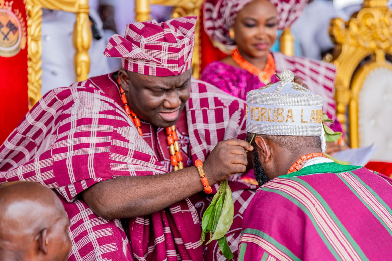 Photos: Seyi Tinubu installed as Okanlomo of Yorubaland – P.M. News