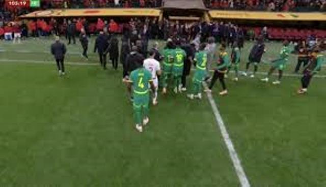 AFCON final: Senegal storm off Pitch in rage over shocking late Penalty ...