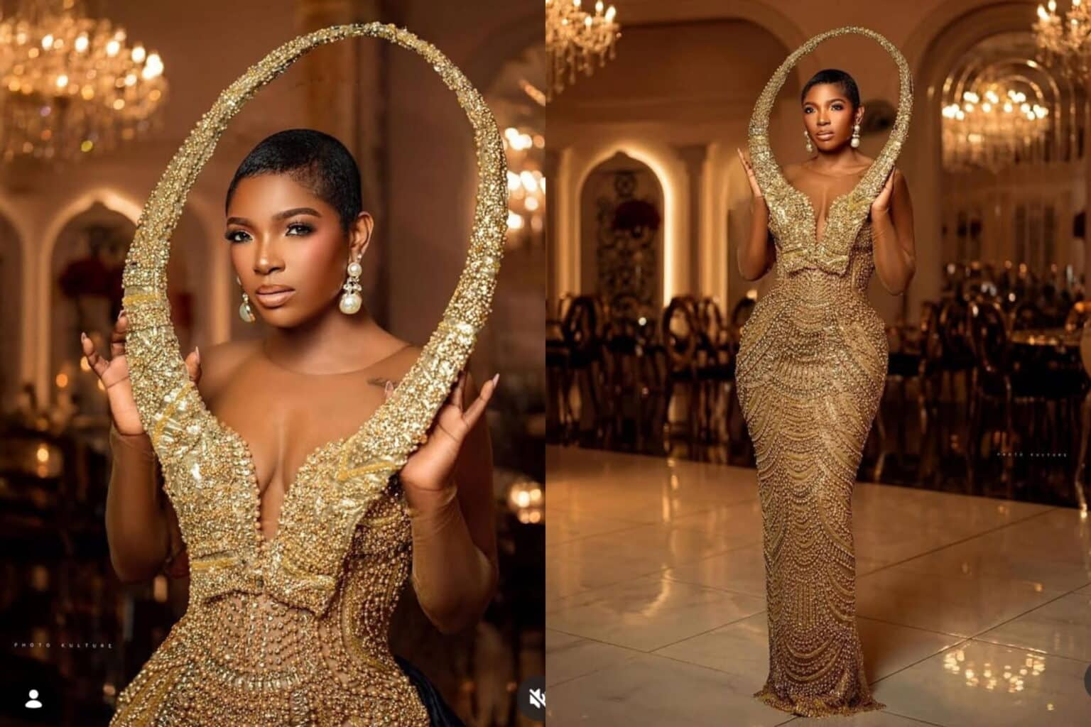 AFRIMA: Annie Macaulay turns heads with ‘African Queen’ look