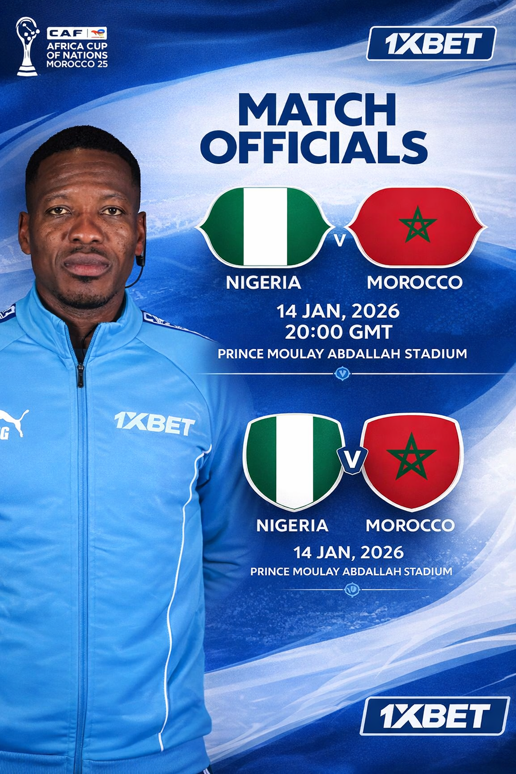 CAF Appoints Ghanaian Referee to Officiate Nigeria vs Morocco Clash - P ...