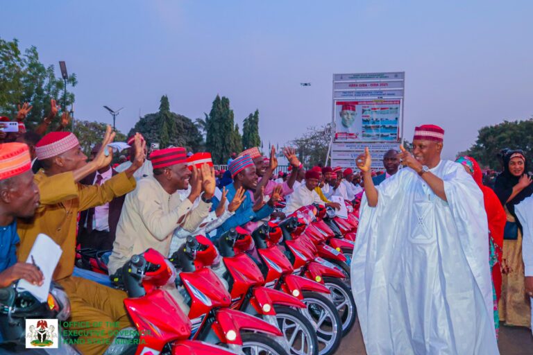 Gov. Yusuf arms social media influencers with 600 motorcycles – P.M. News