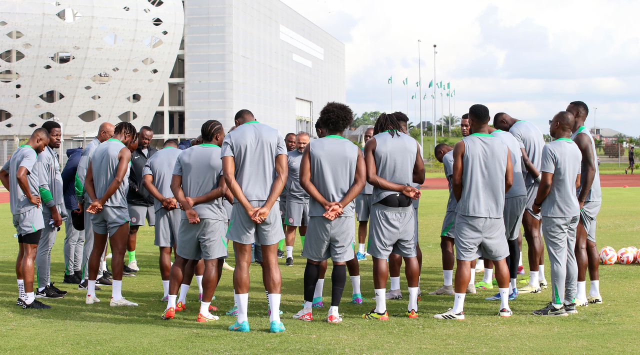 AFCON 2025: Inside Super Eagles’ training as Chelle fine-tunes tactics ...