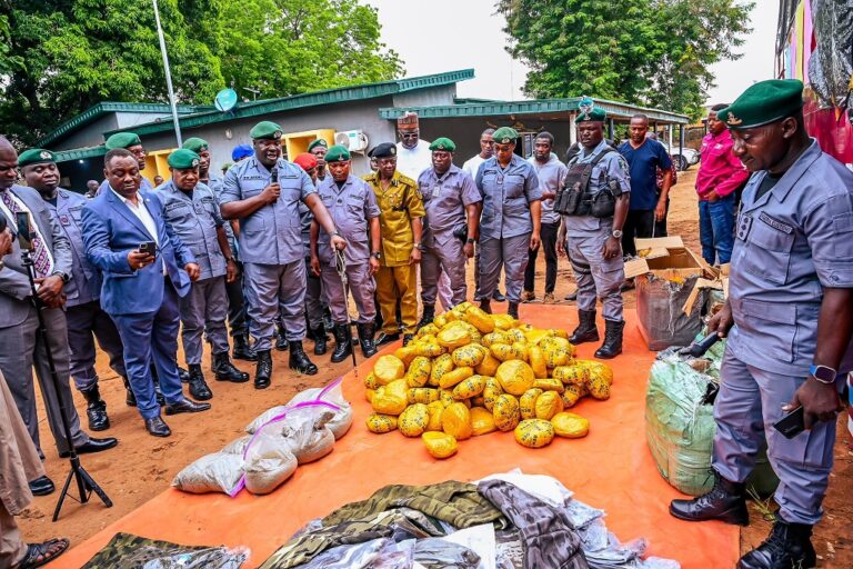 Customs intercepts military uniforms, cannabis worth N259.68m in Ogun ...